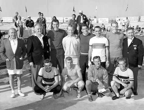 Pan Am games team. - VICTOR VINCENTE OF AMERICA